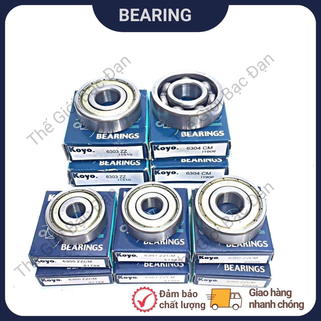 Vòng bi bạc đạn 6304 ZZCM KOYO -Thế Giới Bạc Đạn - MixASale