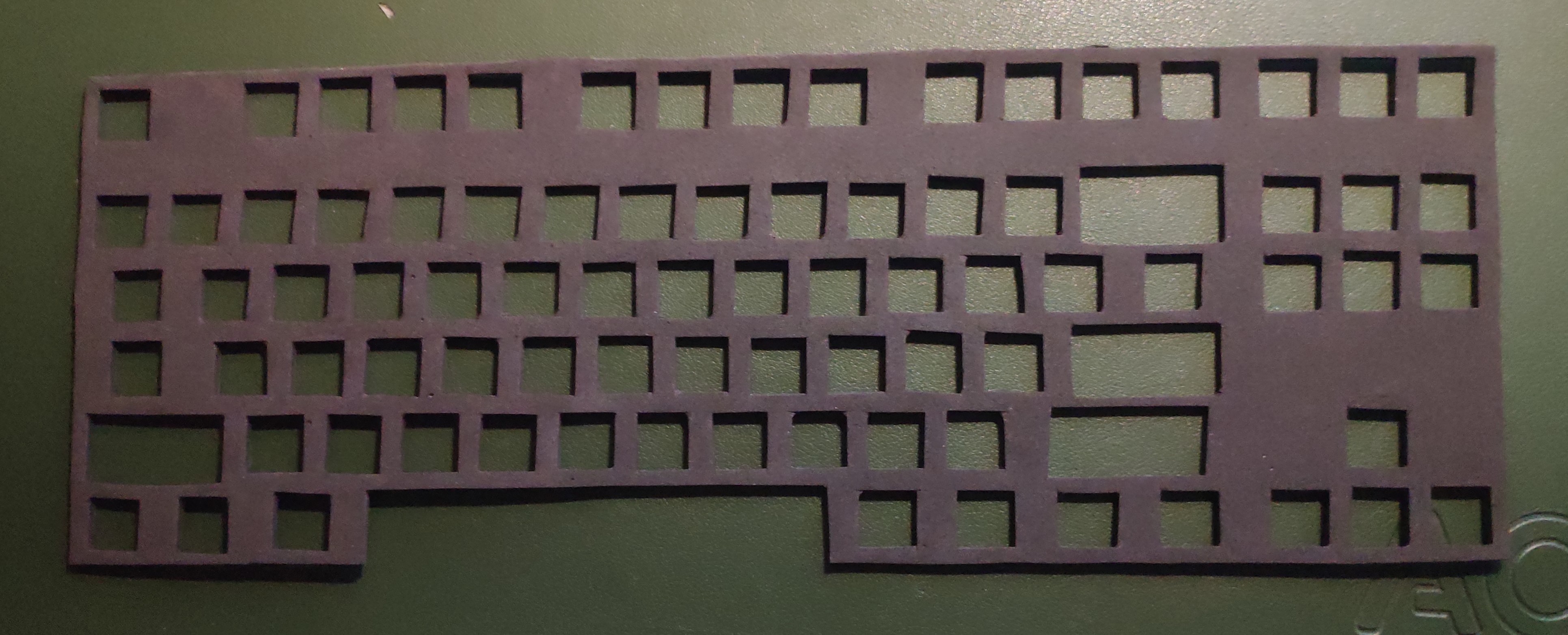 foam pcb, foam lót đáy cao su non cho mọi layout DZ60 GH60 GK64 ,60,65 ...