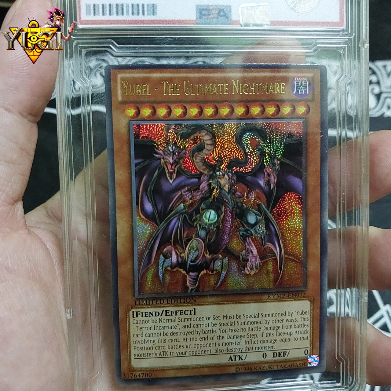 Thẻ hiệu ứng ánh cát Yubel The Ultimate Nightmare hắc ám tam long hiệu ứng Secret Rare TẶNG Top ...