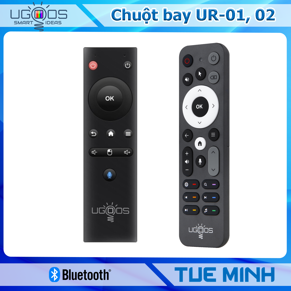 Điều khiển chuột bay Ugoos Remote Mouse Air Bluetooth - MixASale