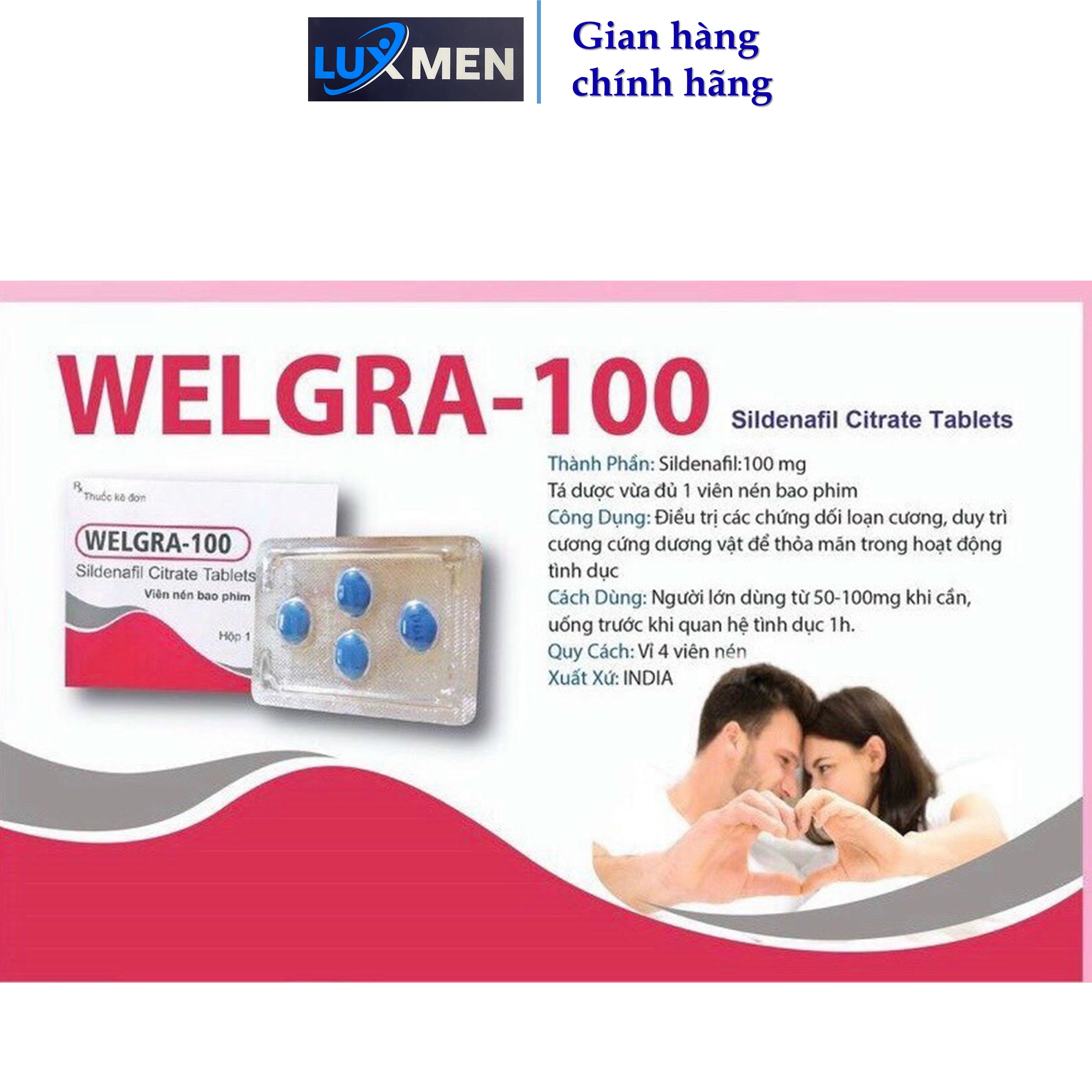Viên uống tăng cường sinh lý Best Life Welgra - 100 cải thiện tình ...
