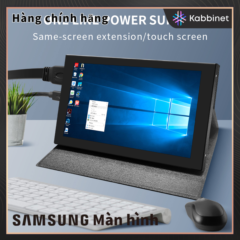 Màn hình mini 8 inch dạng thanh dài - Làm màn phụ cho PC Laptop ...