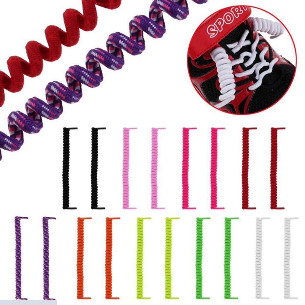1* Sports Shoestrings Kids Adult Fast Lacing Quick Lazy Laces Elastic ...