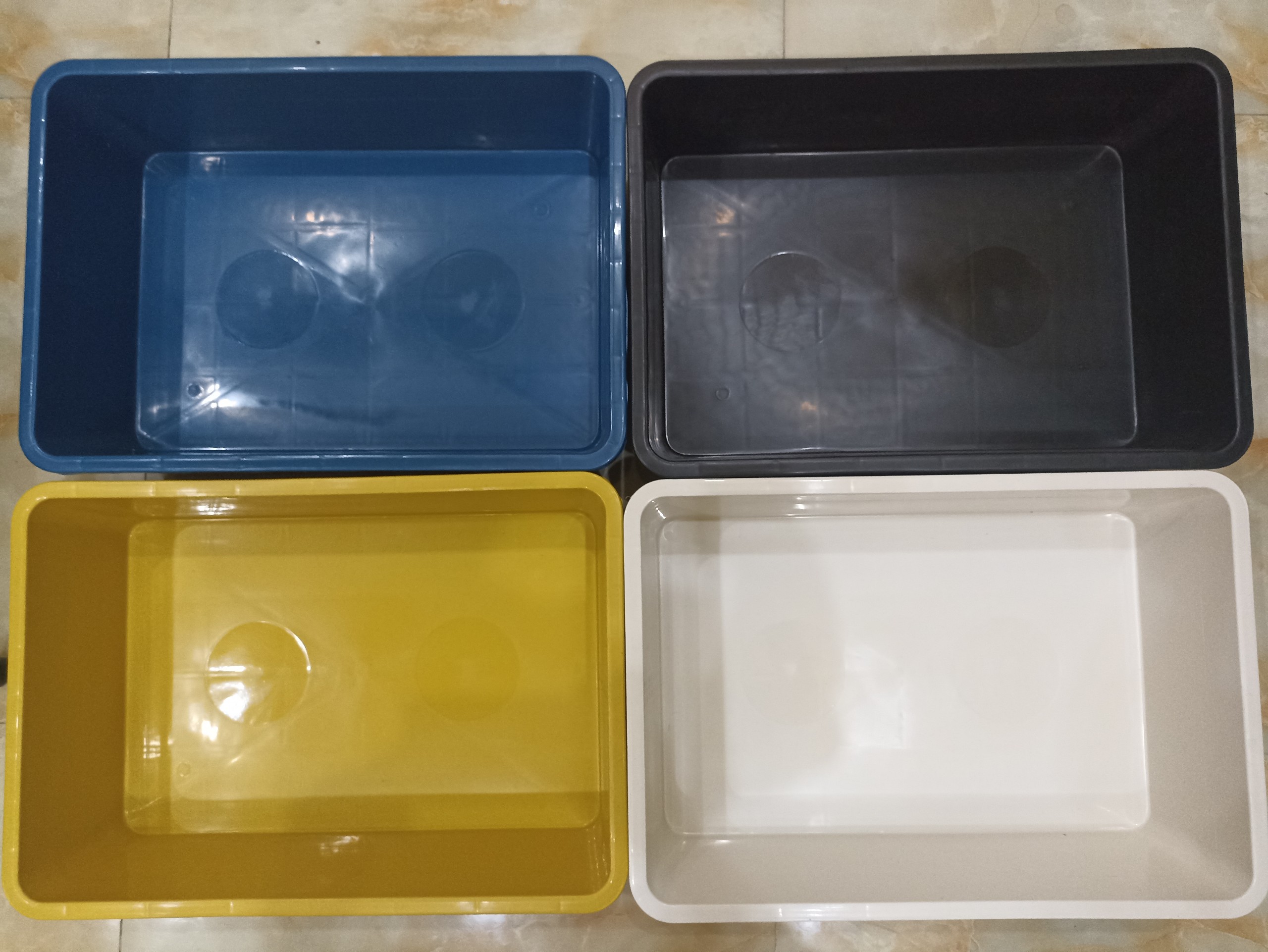 Khay Nhựa 7 Lít ( Dài 30cm - Ngang 22cm - Cao 16cm ) Ép Cá Nuôi Cá Con ...