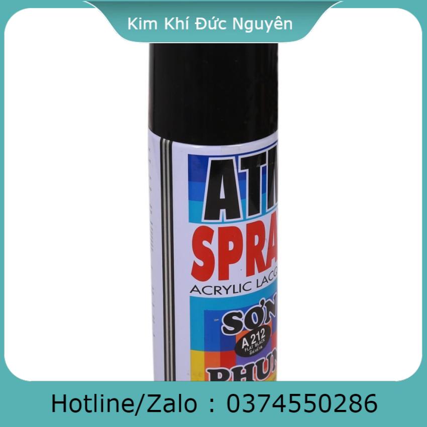 Sơn Xịt ATM Spray A210 400ml (màu đen) KIM KHÍ ĐỨC NGUYÊN | Lazada.vn