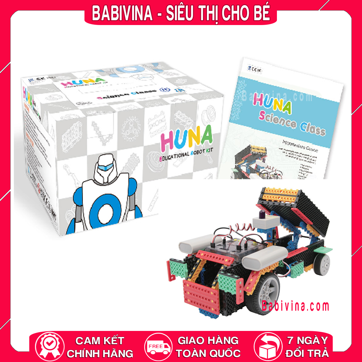 Bộ Lắp Ghép Robot Huna Science Class 2 | Lazada.vn