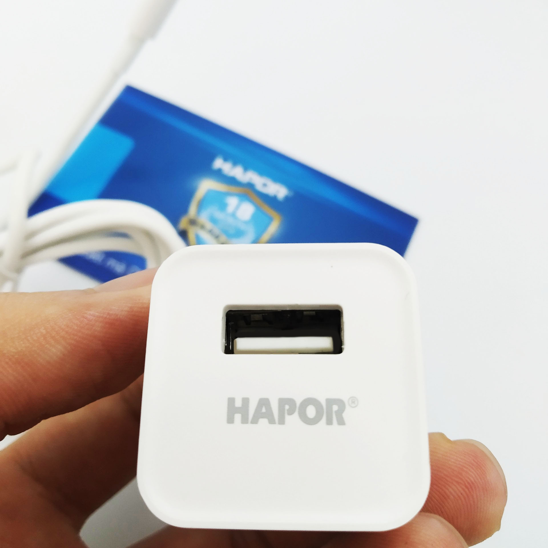 Củ sạc IP Hapor siêu bền tốc độ sạc chuẩn - Dòng điện vào ổn định chống ...