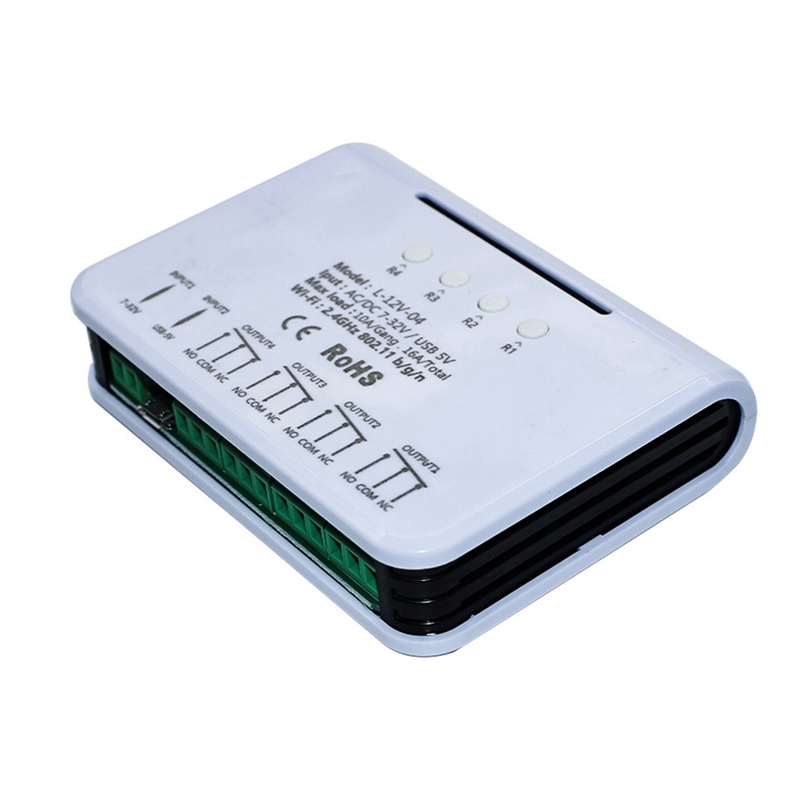 For Ewelink Relay 4CH Smart Home Switch Module Wifi 16A Relay Radio ...
