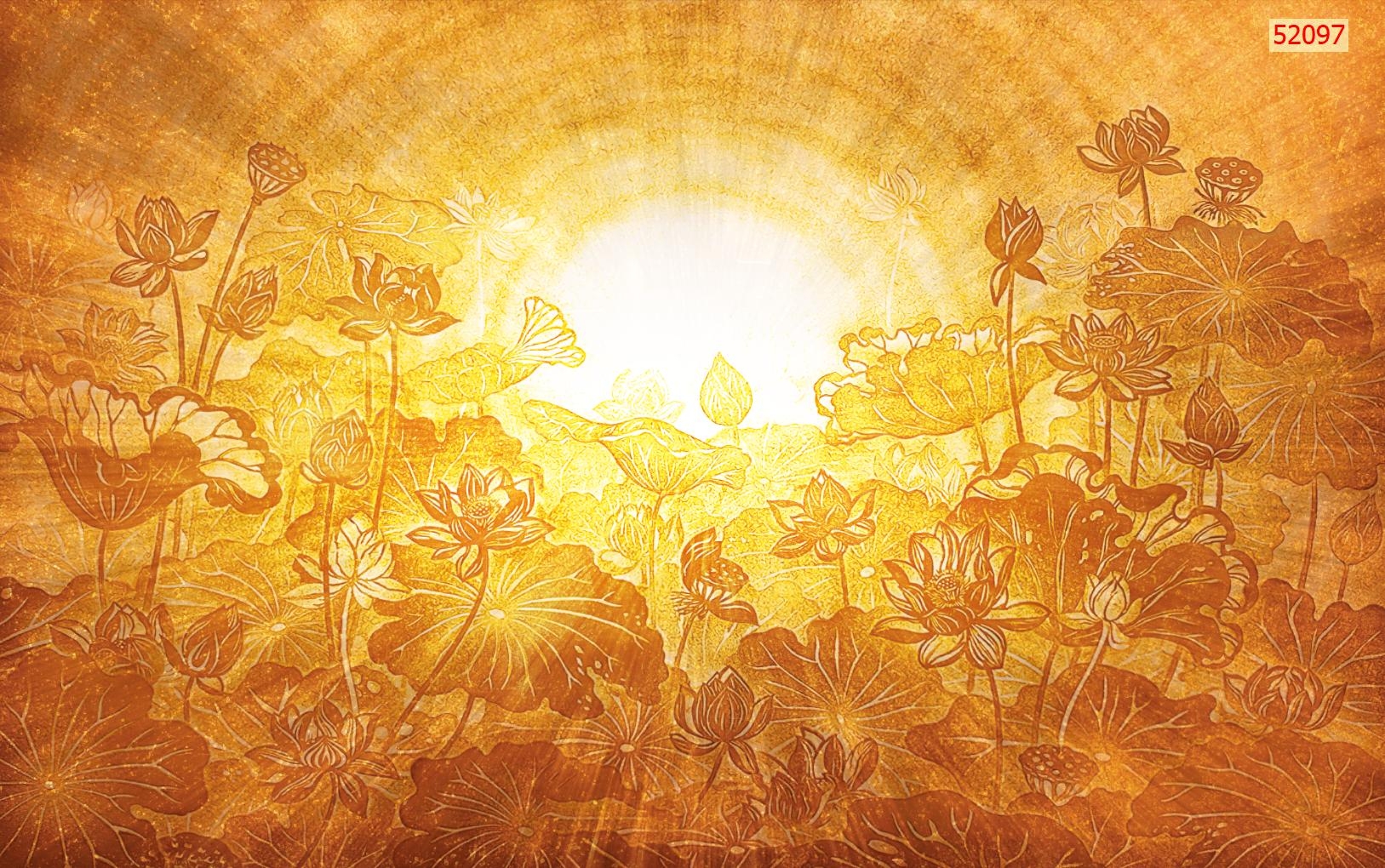 200 tranh sen treo phòng thờ đẹp và tôn vinh giá trị tâm linh nhất