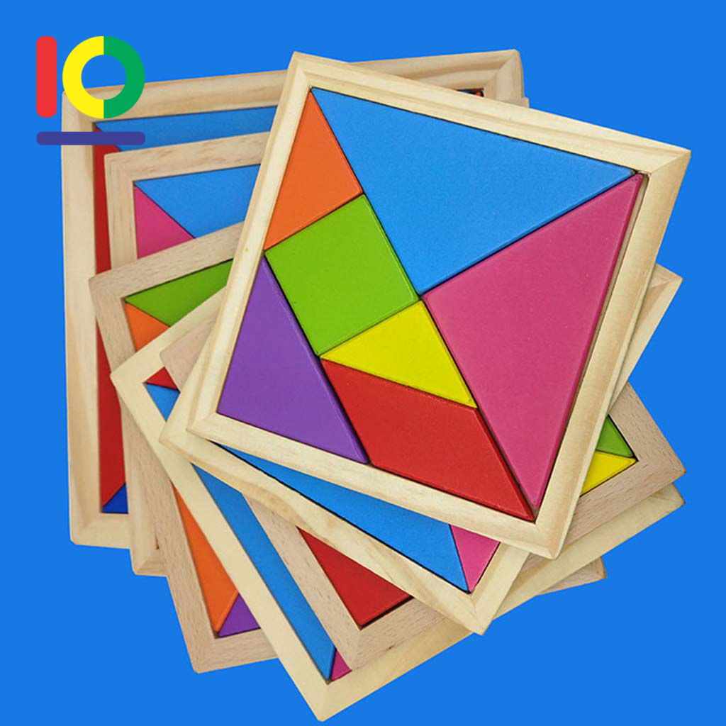 Đồ chơi ghép Trí Uẩn Tagam cao cấp bằng gỗ - học màu sắc phân biệt to ...