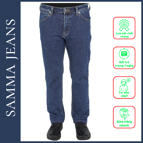 Quần Jean slim fit NAM Q8 Quần bò Nam Ôm Đứng Chất vải co giãn Cao Cấp ...
