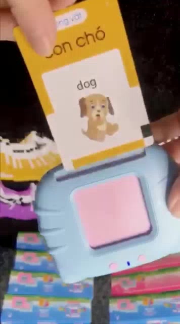 Máy đọc thẻ flashcard tiếng Anh - MixASale