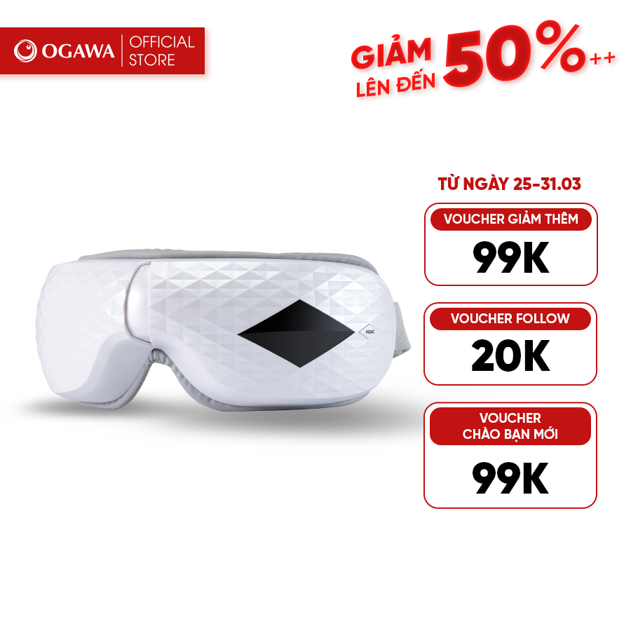 Máy massage thư giãn mắt OGAWA Smart Eye Massager - Túi khí massage ...