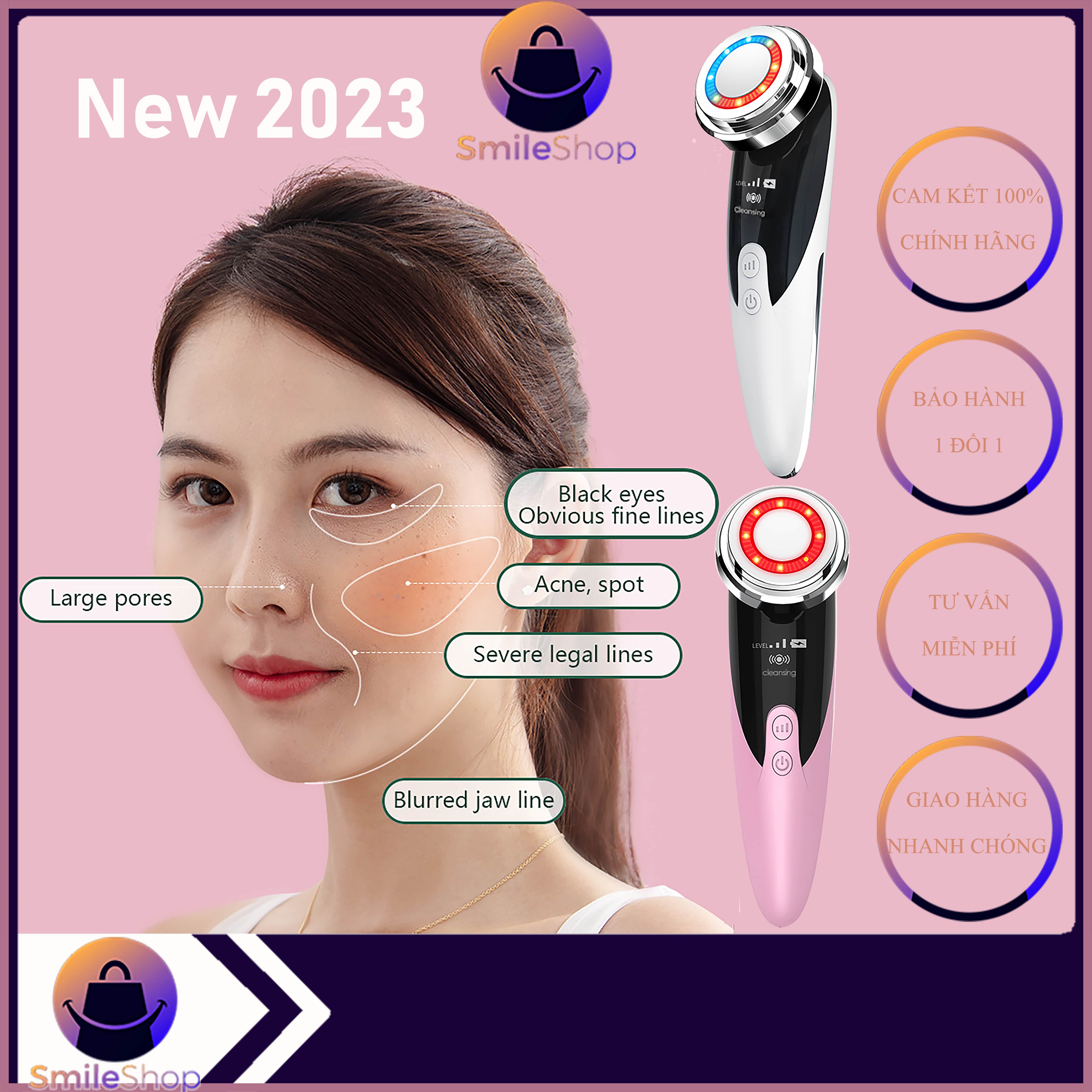 Máy Massage Mini Cầm Tay Cao Cấp - Dụng Cụ Mát Xa Mặt Cầm Tay ION - Máy ...