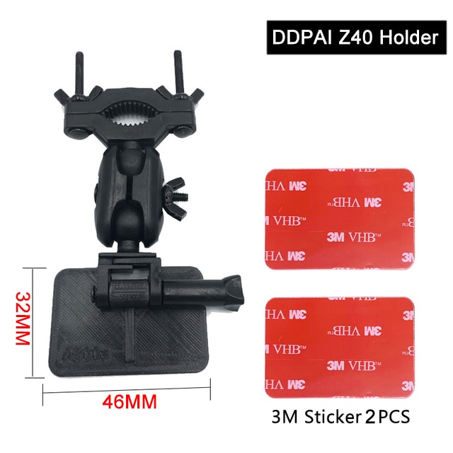 FOR DDPAI Dash Cam Z40 Cup holder 3M Film DDPAI Z40 Car DVR holder ...