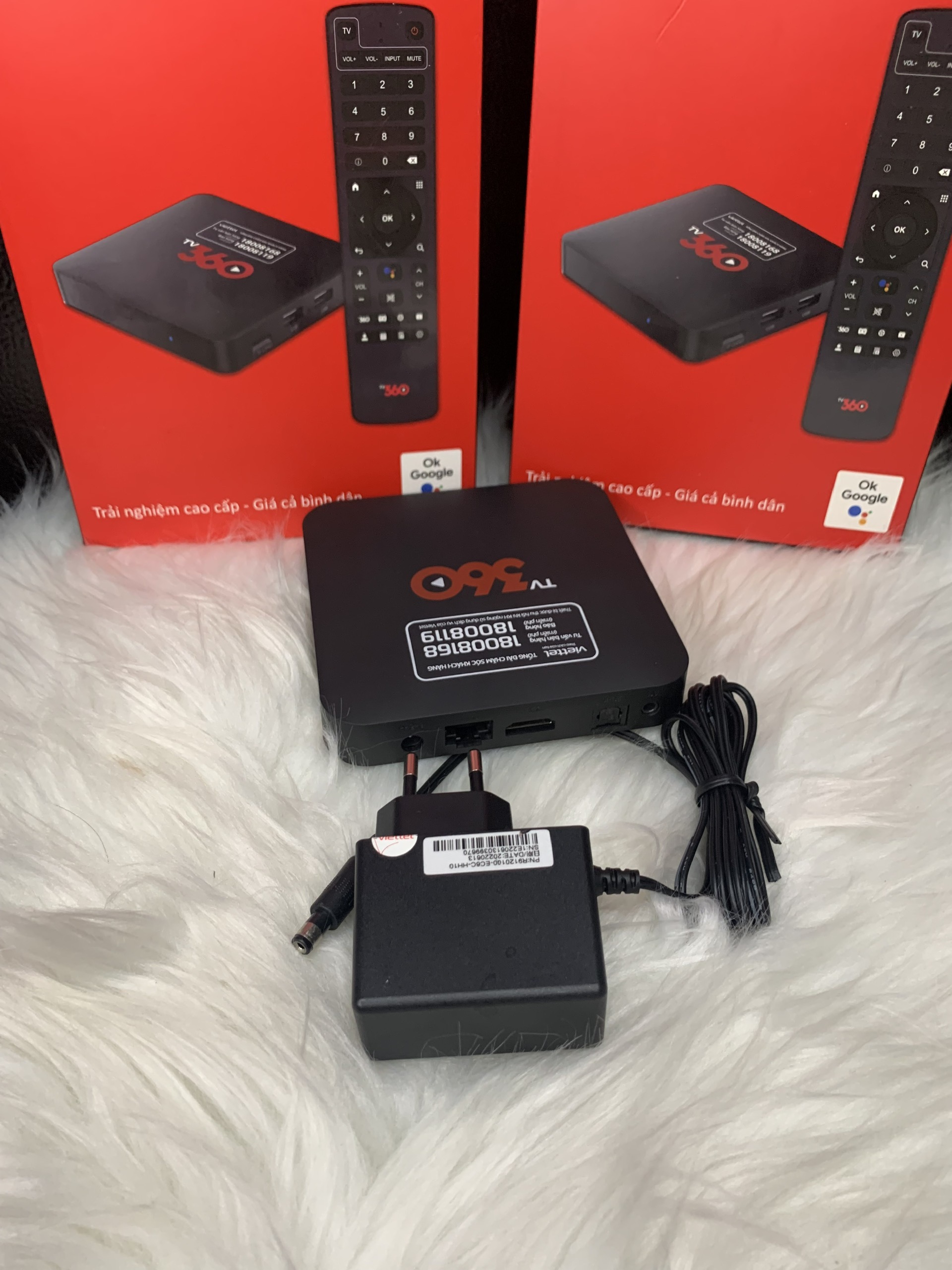 Đầu thu tivi Viettel TV360 Android box đã qua sử dụng còn như Mới xem ...