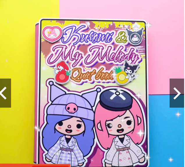 Ngôi nhà búp bê giấy Kuromi and Melody House | Lazada.vn