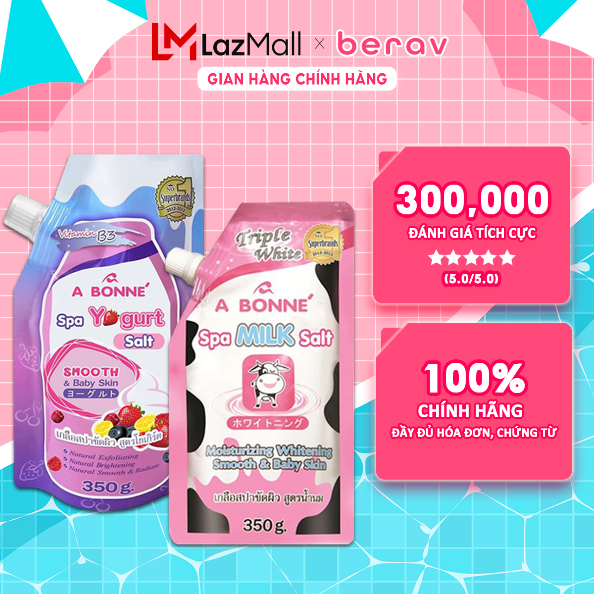 Muối tắm sữa bò - MixASale