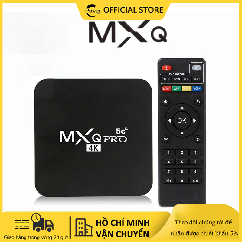 Sản phẩm mớitv box android mxq pro 4k 5g 1GB 8GB Máy Phát Đa Phương Tiện 4 Nhân 4K HD 3D - MixASale