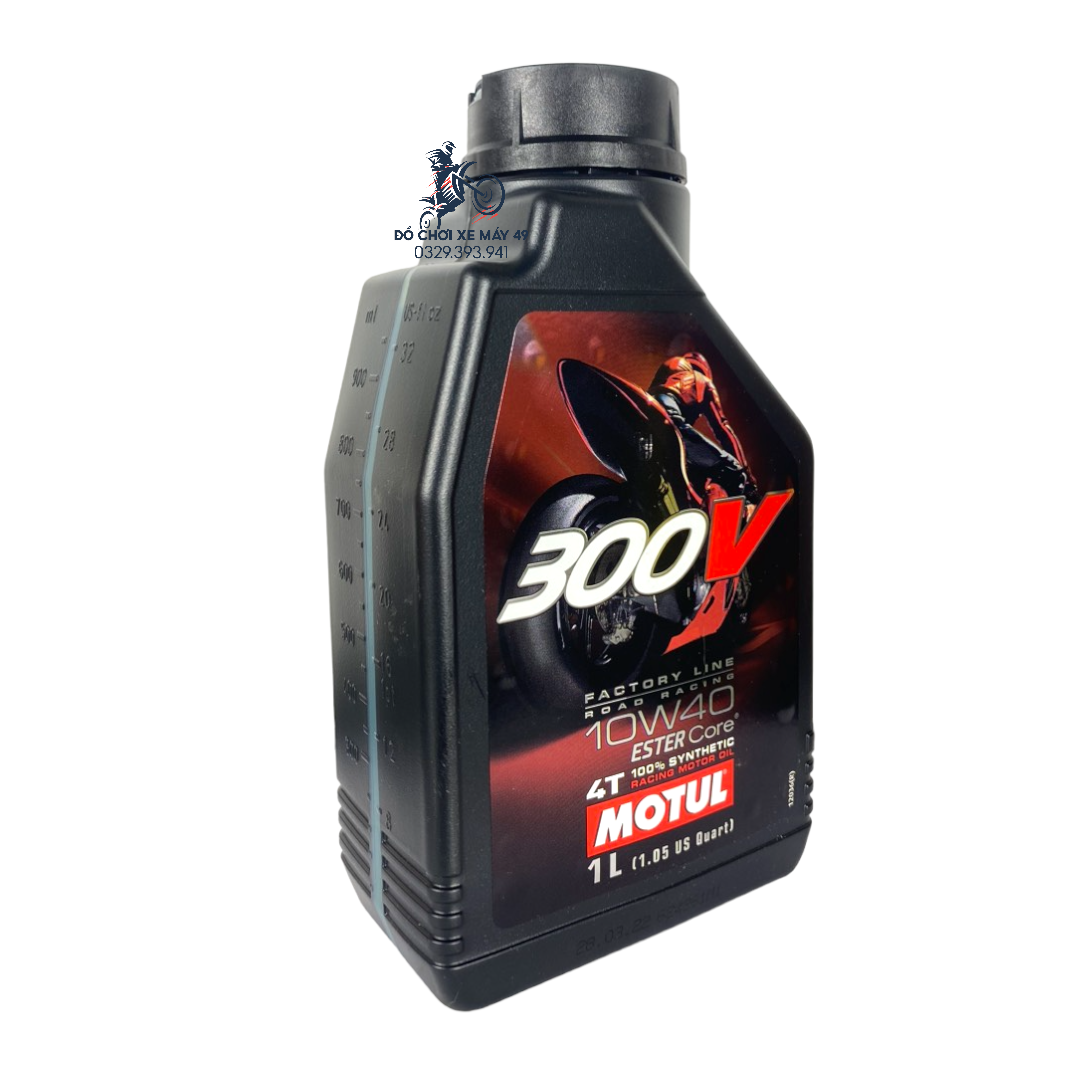 SIÊU RẺ Nhớt Motul 300V 10w40 Tem 3 Lớp (Pháp)- Cam kết chính hãng - MixASale