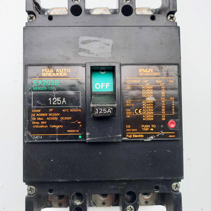 Aptomat 3 pha -MCCB-380v, 30A-225A-cb 3 pha MITSUBITSHI -cầu dao tự ...