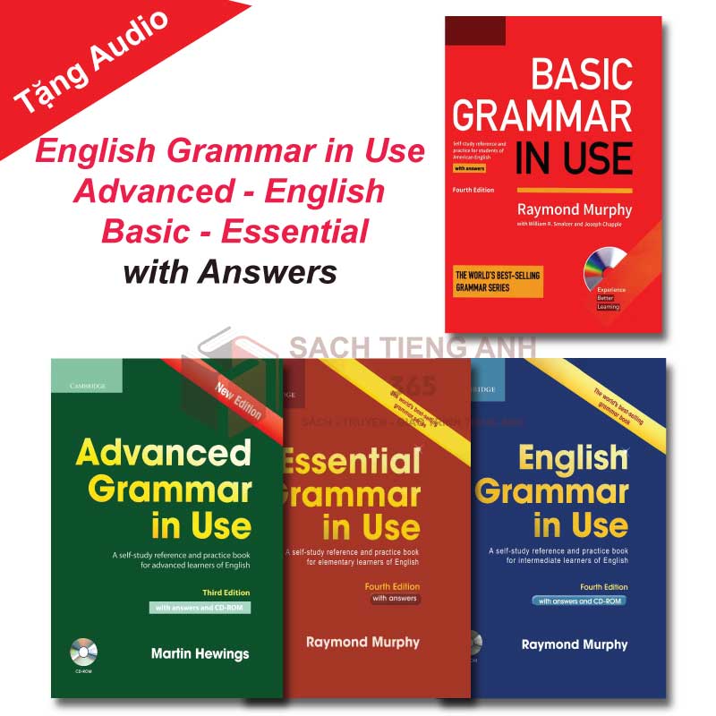 English Grammar in Use Advanced - English - Essential - Basic - tặng ...