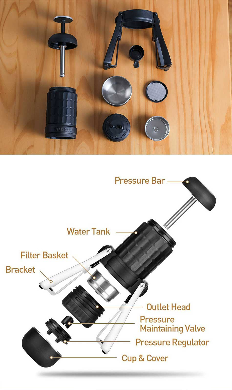 Phụ Kiện Thay Thế Cho Staresso Pro (Mirrage) - Van Áp Suất Thay ThếChân ...