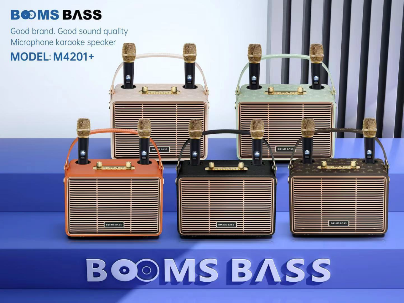 [ HÀNG MỚI 2023 ] Loa karaoke xách tay, Loa Bluetooth Karaoke BOOMS ...