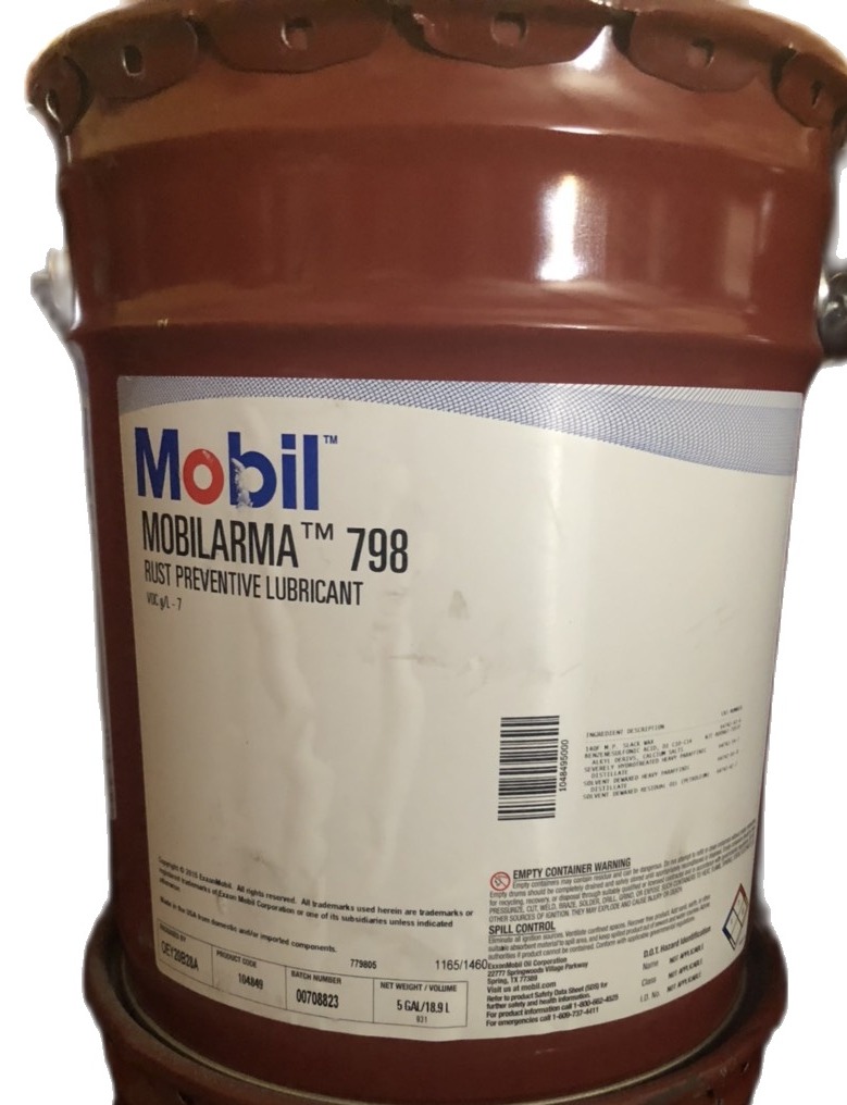 Mỡ bôi dây cáp MOBIL LARMA 798- dùng trong mỏ, công nghiệp và hằng hải ...