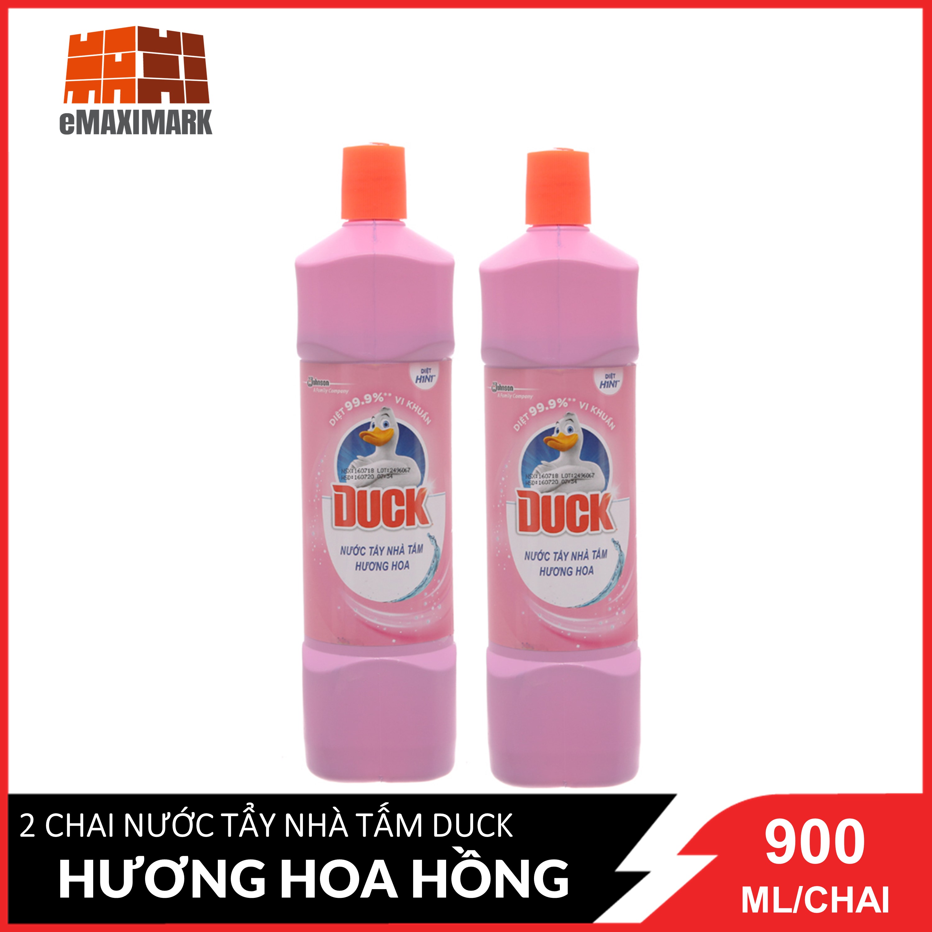 [HCM ship 2h] Combo 2 Gel Tẩy Rửa Tác Động Sâu Duck Hoa Oải Hương 900ml ...