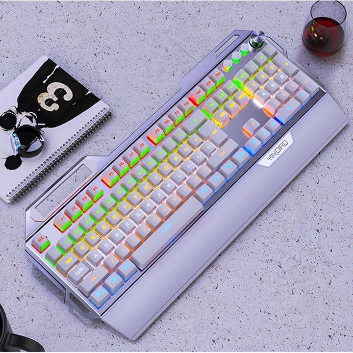 Bàn phím cơ Gaming K100 Full LED - MixASale