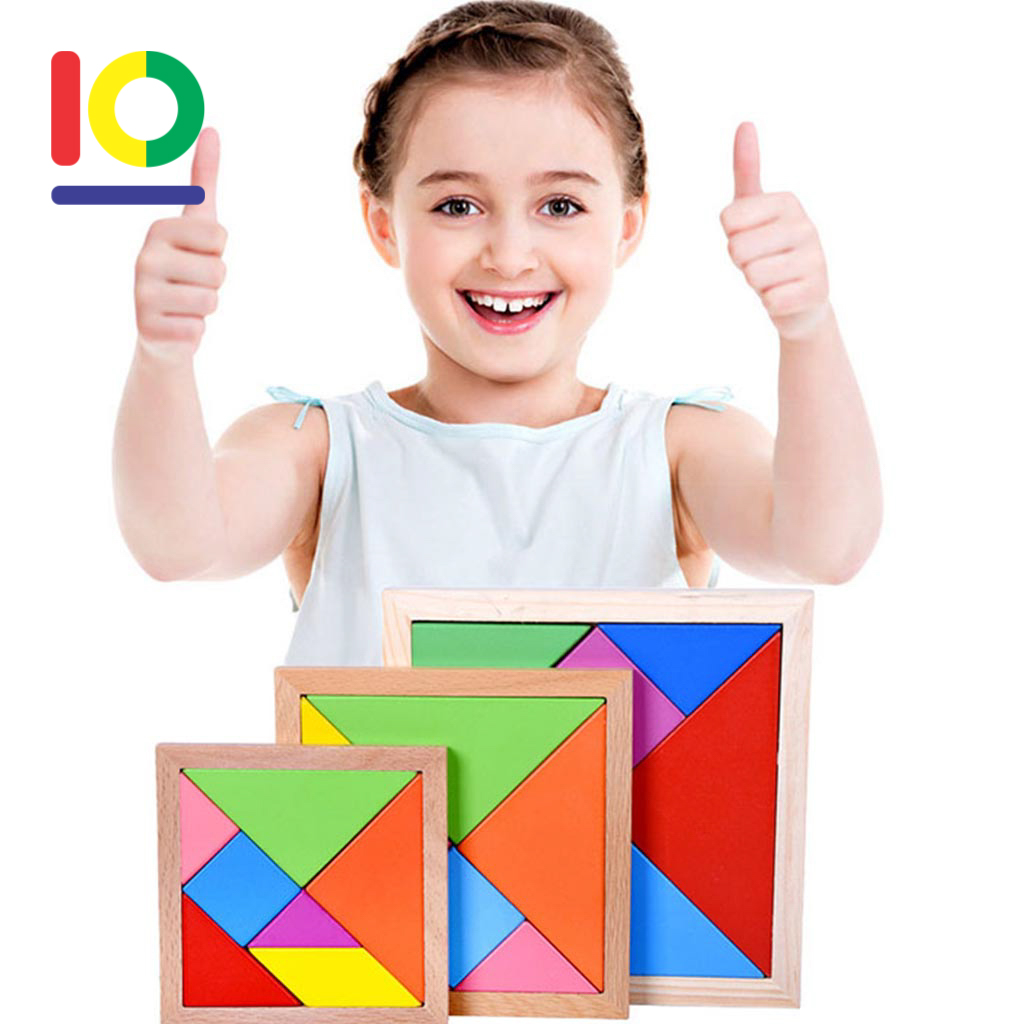 Đồ chơi ghép Trí Uẩn Tagam cao cấp bằng gỗ - học màu sắc phân biệt to ...