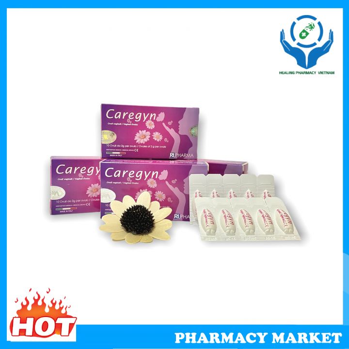 Viên Đặt Phụ Khoa Caregyn Ngăn Ngừa Và Giảm Khô Âm Đạo Cho Cô Bé Sạch ...