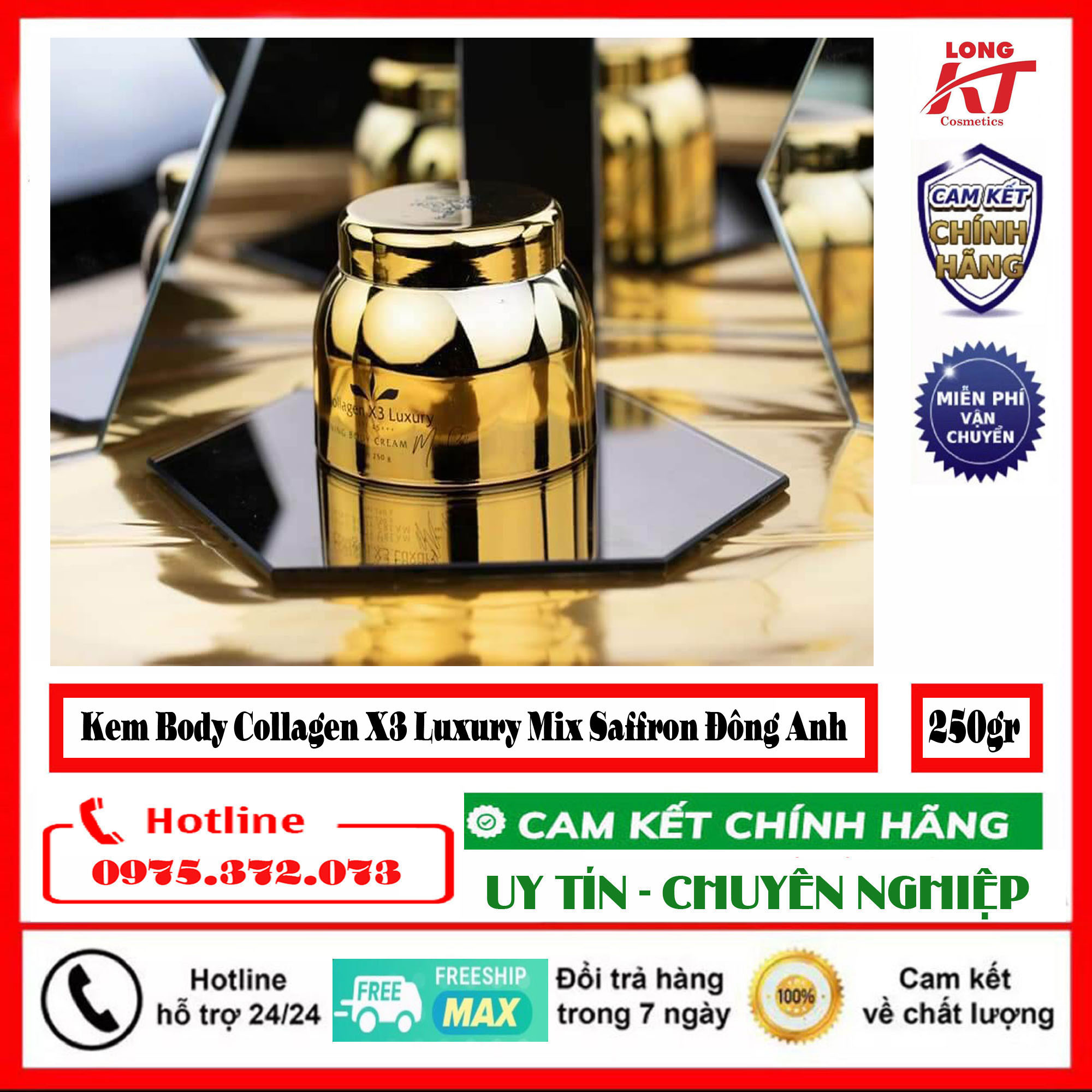 Kem Body Collagen X3 - MixASale