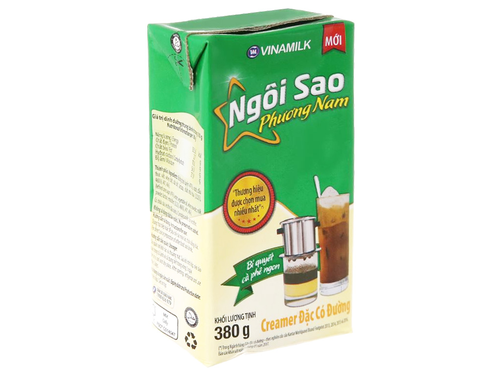 SỮA ĐẶC NGÔI SAO PHƯƠNG NAM HỘP GIẤY 380G - MixASale