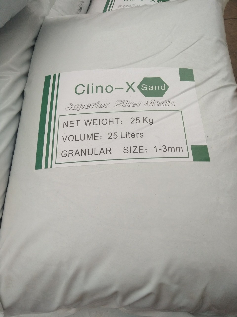 Hạt quặng Clino-X (nhập khẩu Đài Loan) xử lý nước nhiễm Amoni, Asen gói ...