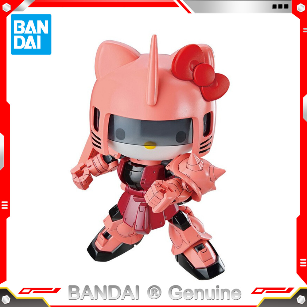 【Official】 BANDAI Gundam Mô hình lắp ráp Phiên bản Q SDCS SD KT Gundam BB Warrior Hello Kitty ...
