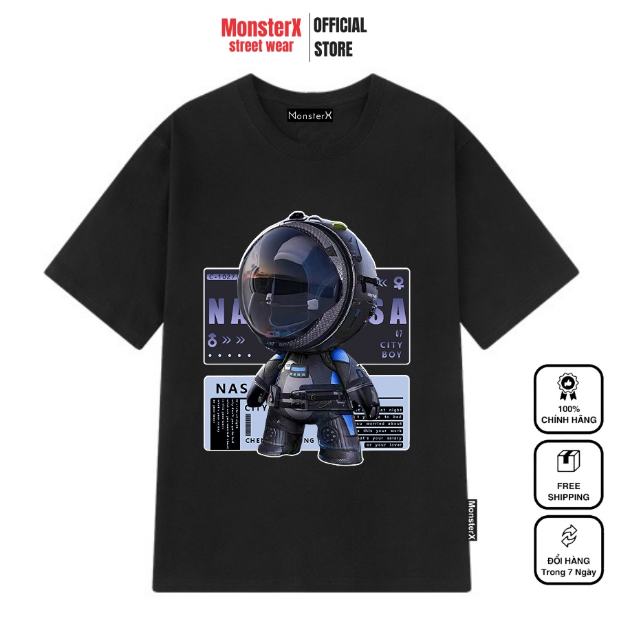 Áo thun polo MONSTER X STREET G.I.W.Y phông tay lỡ nam nữ form rộng ...