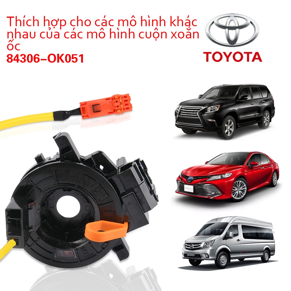 Đồng hồ cáp xoắn ốc cho Toyota Hilux Series Vigo Camry Runner Lexus ...