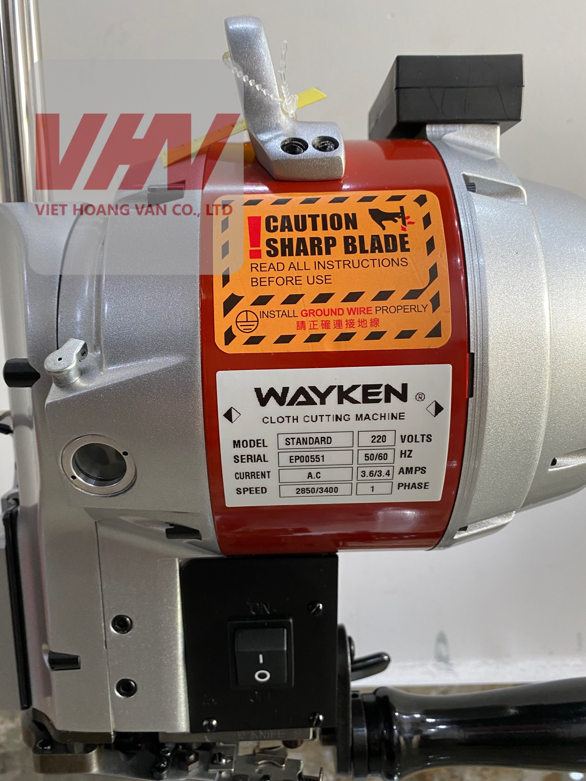 [Trả góp 0%]Máy cắt vải đứng Wayken 8 inch - MixASale