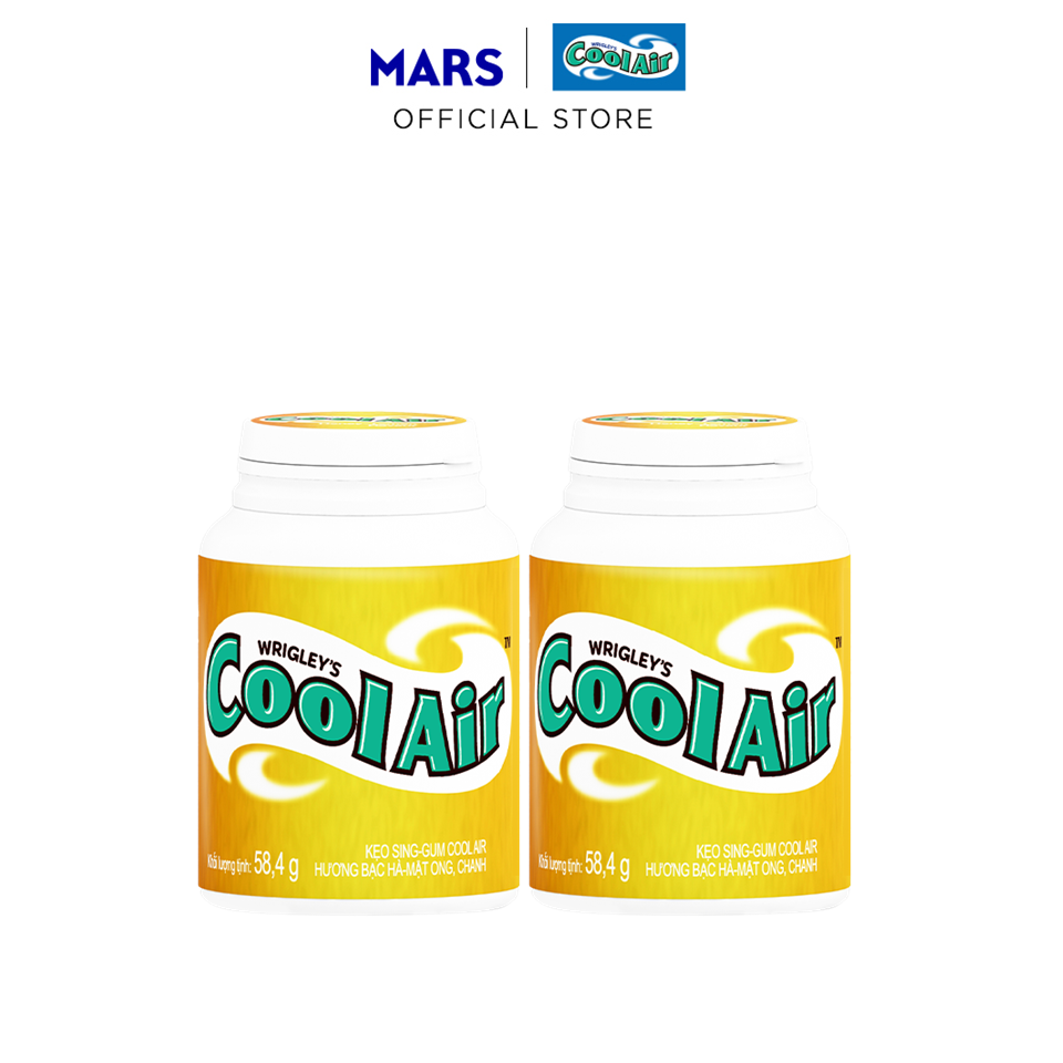 Combo 2 hũ kẹo Sing-gum Cool Air hương bạc hà - khuynh diệp hũ 40 viên ...