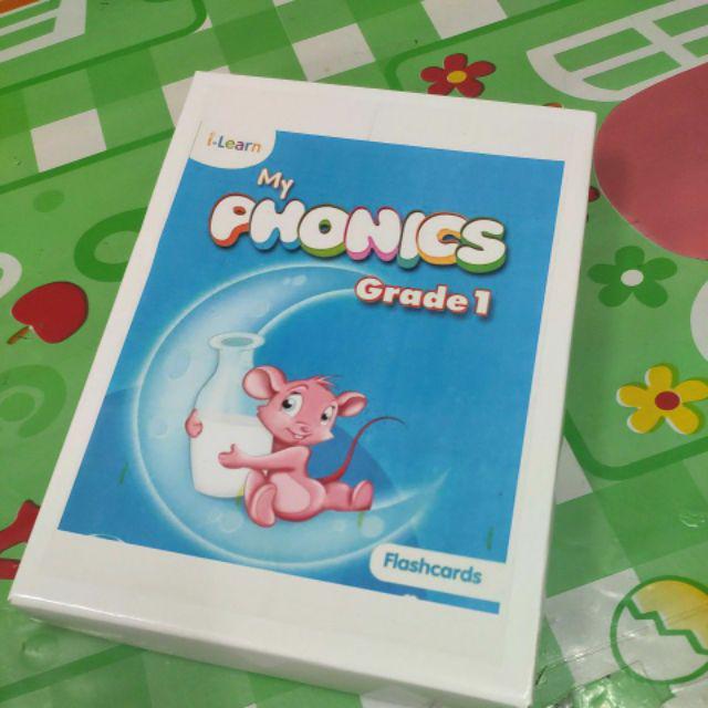 Flashcard giáo trình i-Learn my Phonics Grade 1 (khổ A5, 2 mặt) | Lazada.vn