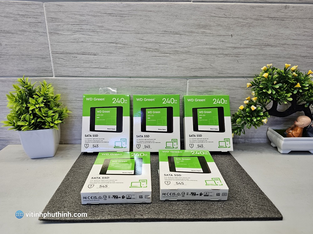 Ổ cứng SSD WD Green 240GB SATA 2.5 inch (Đọc 545MBs - Ghi 465MBs) - Chính hãng - MixASale