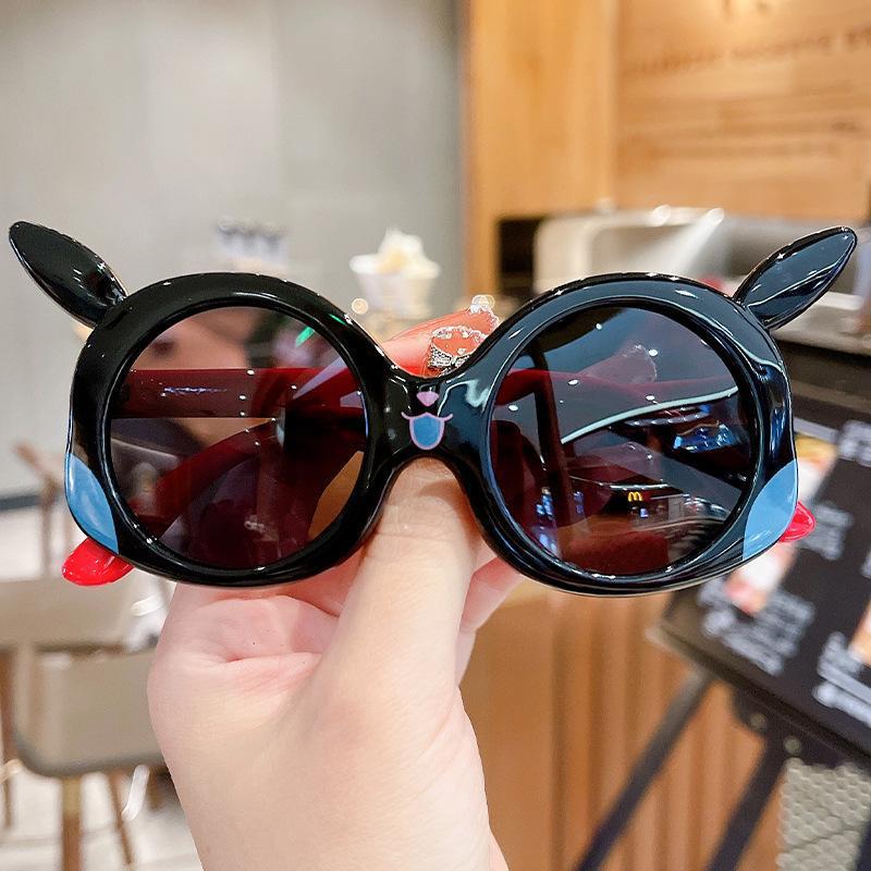 Pikachu phim hoạt hình Sunglasses Kids Sun Umbrella Polarized UV bảo vệ kính râm GOOGEOL - MixASale