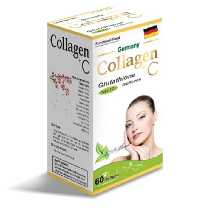 Đẹp Da Collagen Plus C Glutathion Isoflavon Type 123 Mediusa (C60v)- HP ...
