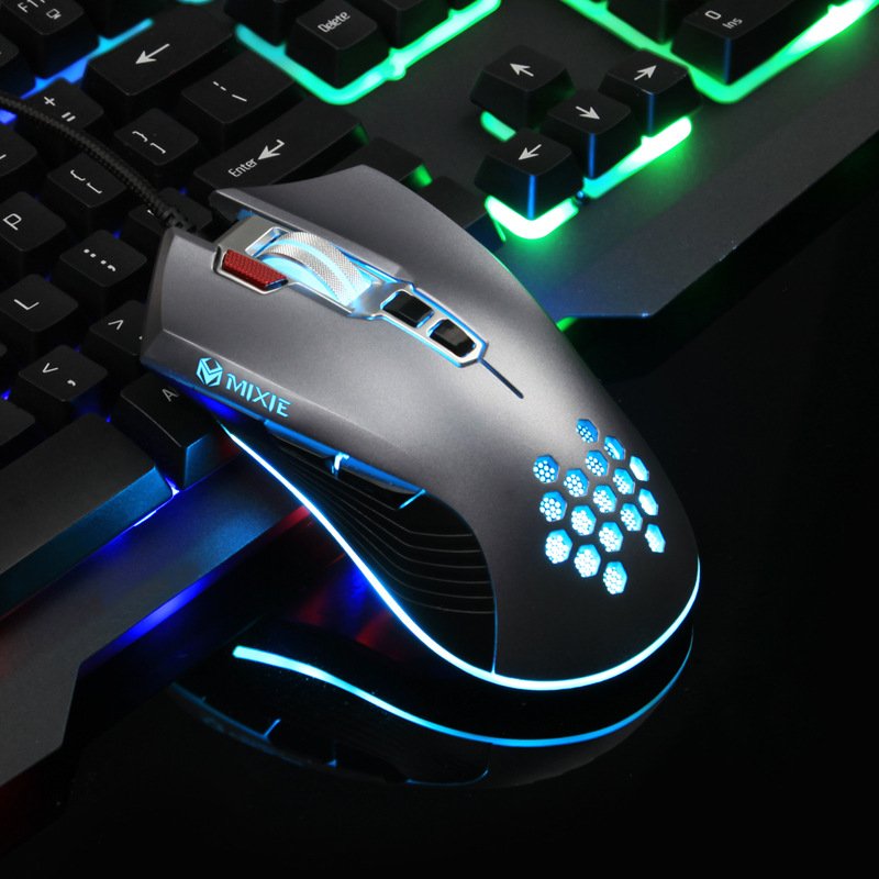 Chuột máy tính Chuột quang chơi game GAMING MIXIE M10 Thiết kế tiên ...