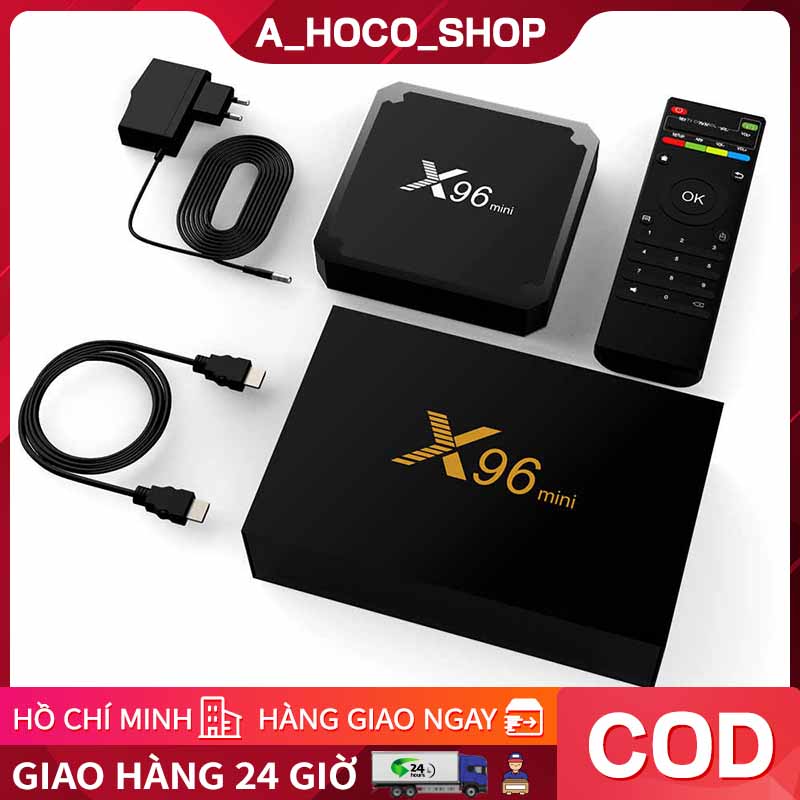 Vận chuyển nhanhAndroid TV box X96 Mini Ram 4G Rom 64GB ANROID 11.0 4K ...