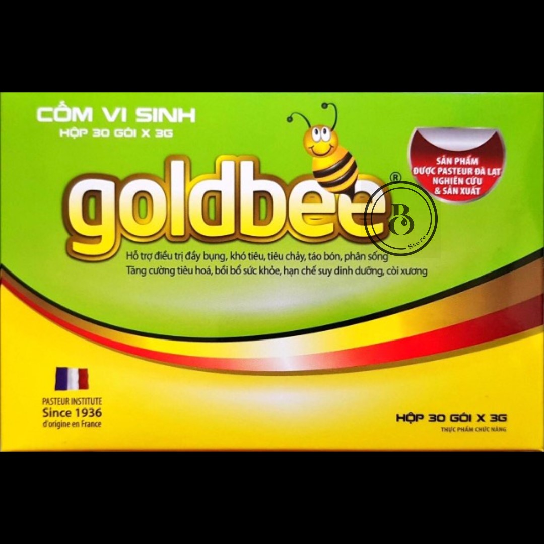 Cốm Gold Bee - Hỗ trợ tiêu hóa cho bé - hộp 30 gói - MixASale