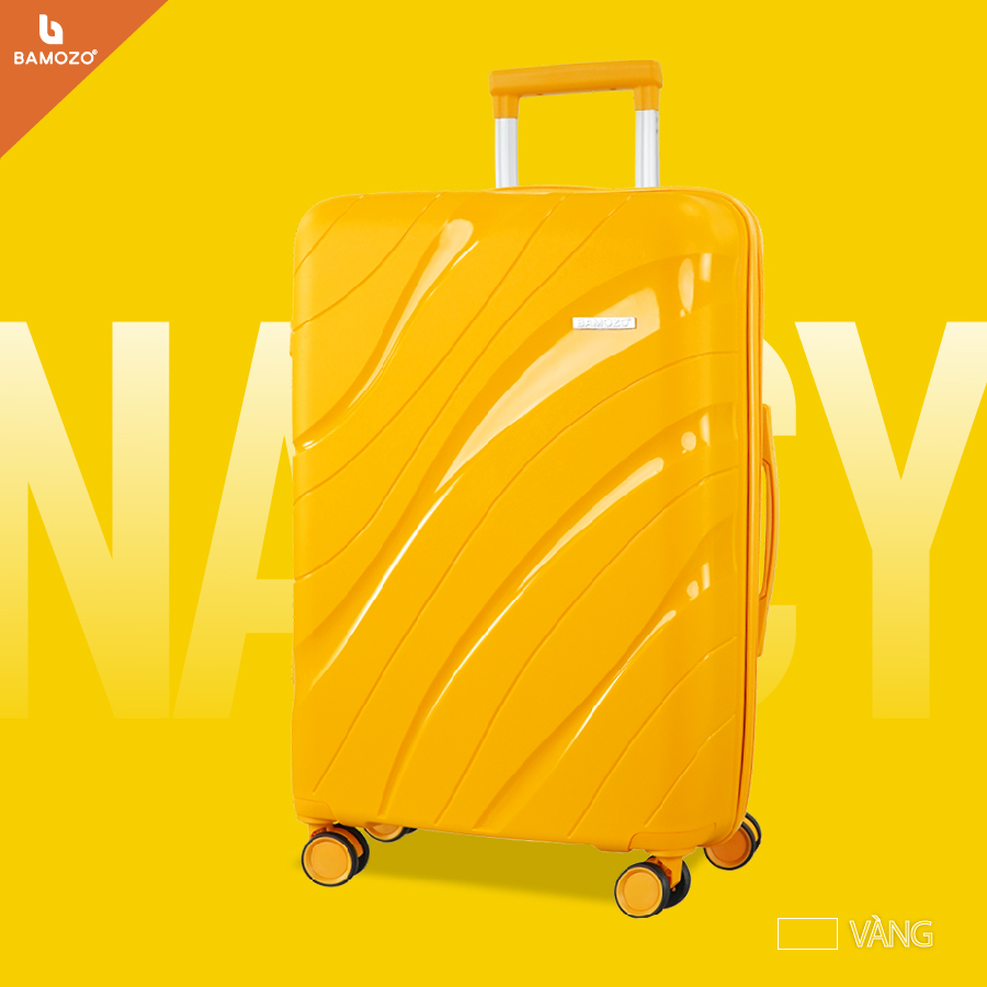 [Vali du lịch Bamozo NANCY size 20 inches vali kéo nhựa cao cấp chịu va ...