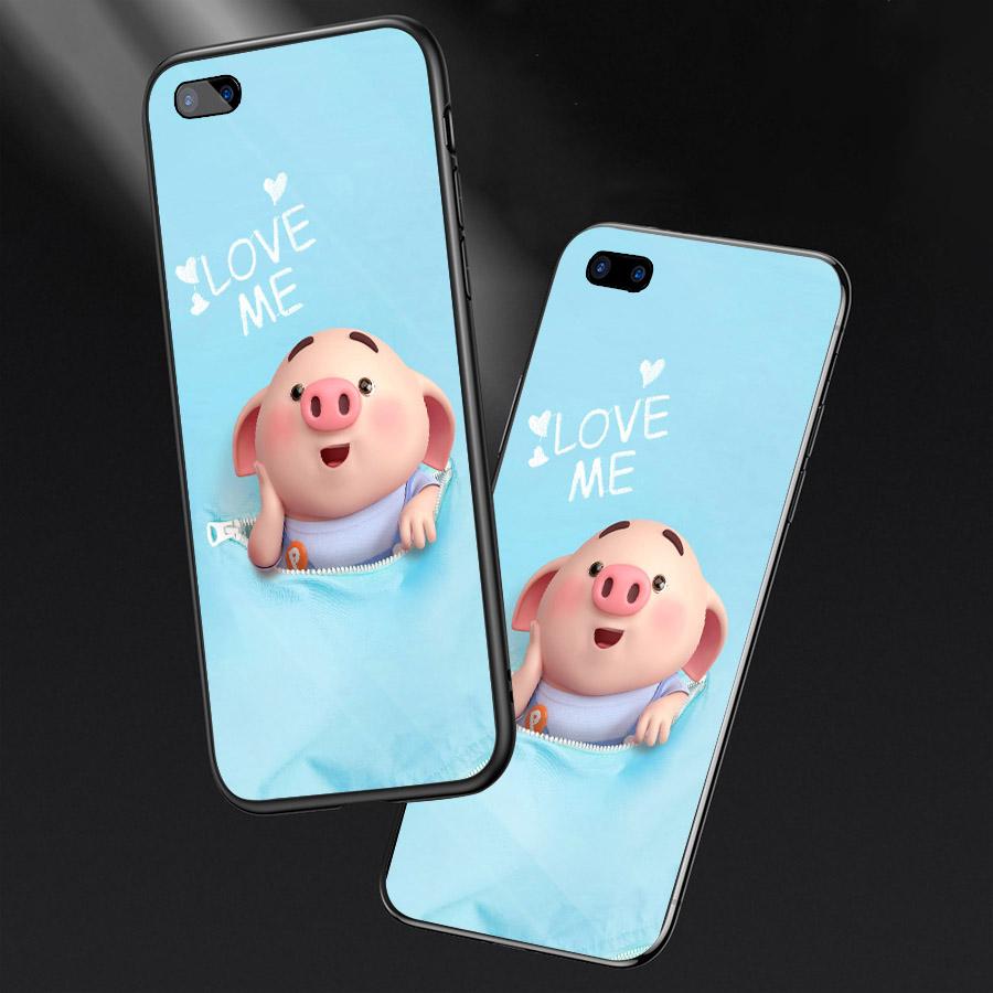 Ốp kính cường lực cho điện thoại Oppo Realme C2 - Heo Dễ Thương MS ...